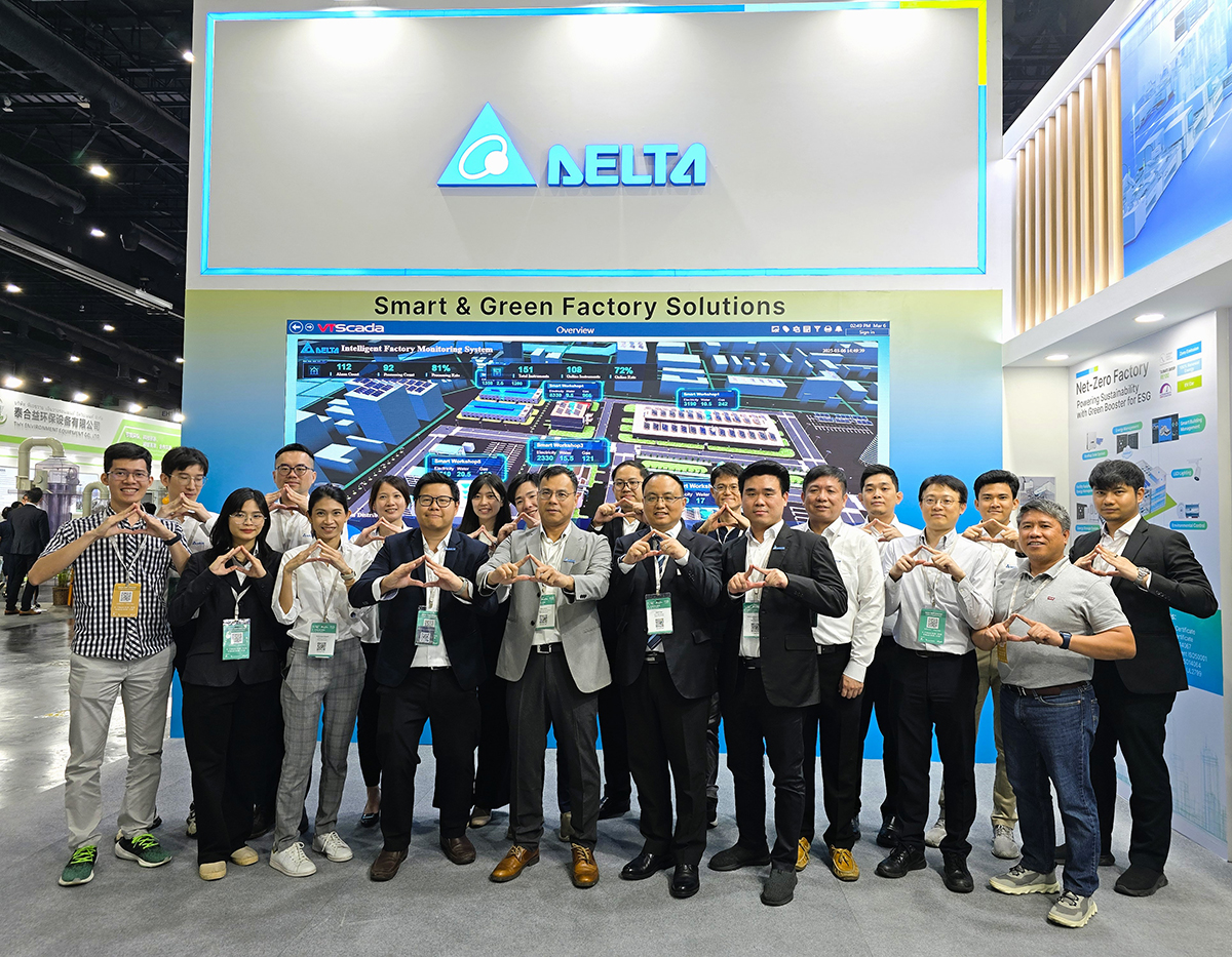 Delta Electronics Showcases Smart Manufacturing & Sustainable Solutions ...