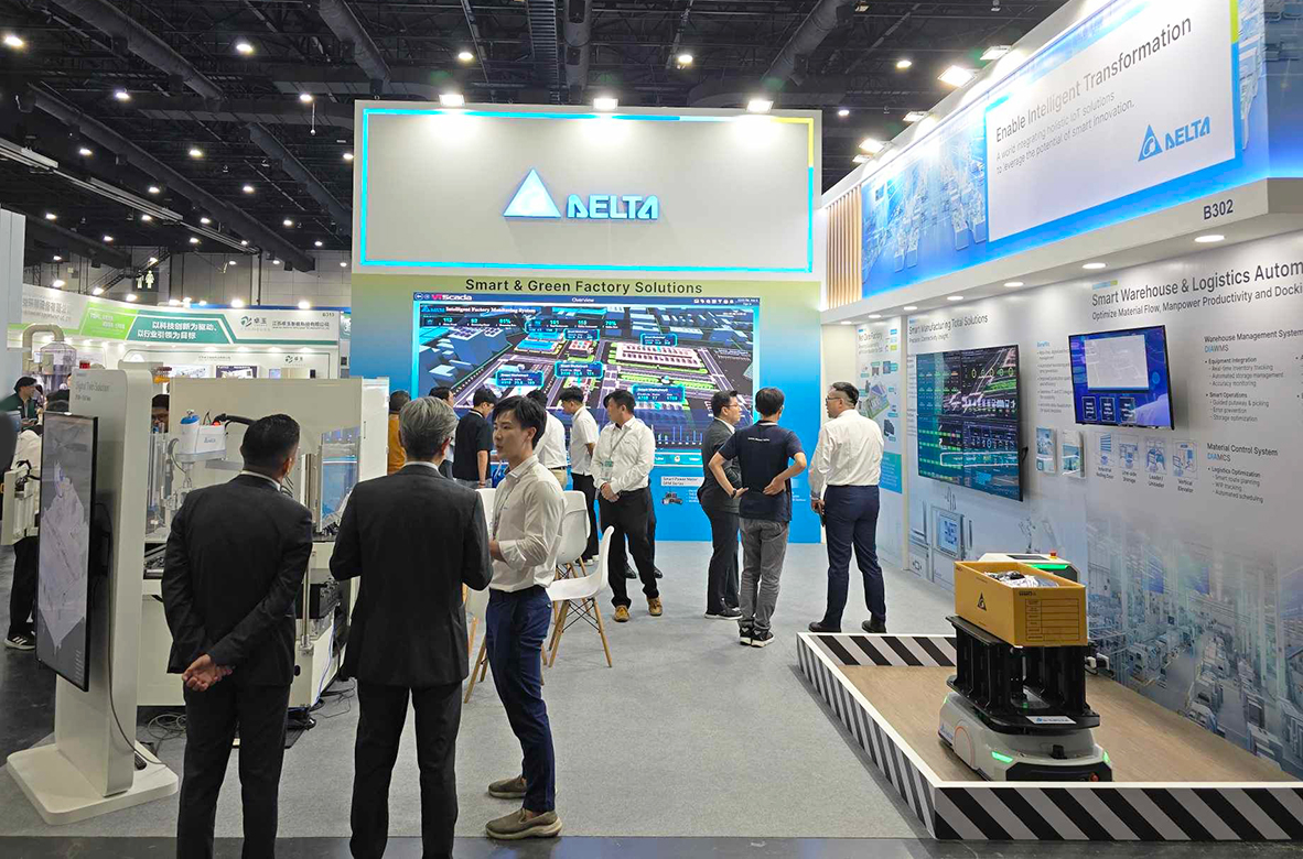 Delta Electronics Showcases Smart Manufacturing & Sustainable Solutions ...